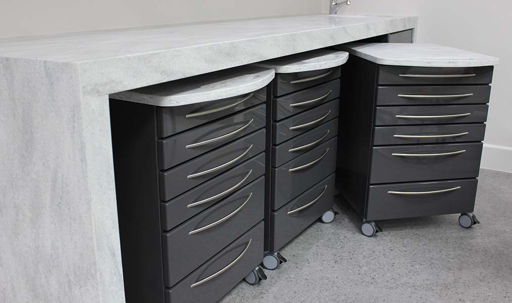 Mobile Dental Cabinetry range - Hague Dental Supplies