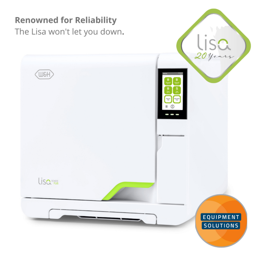 W&H Lisa Autoclave Class B | Hague Dental Supplies -Sterilisation