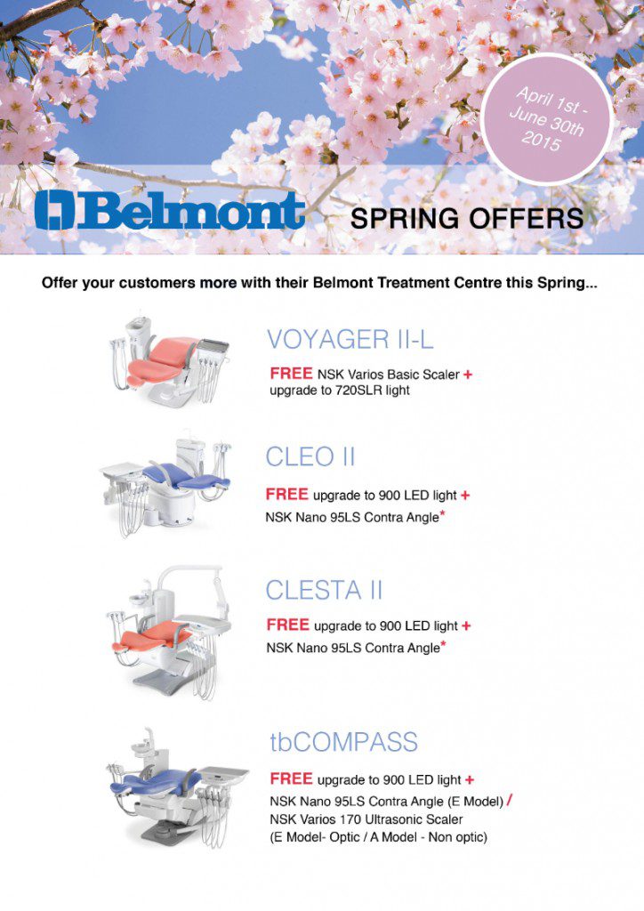 Belmont Spring Offer 2 - Hague Dental Supplies