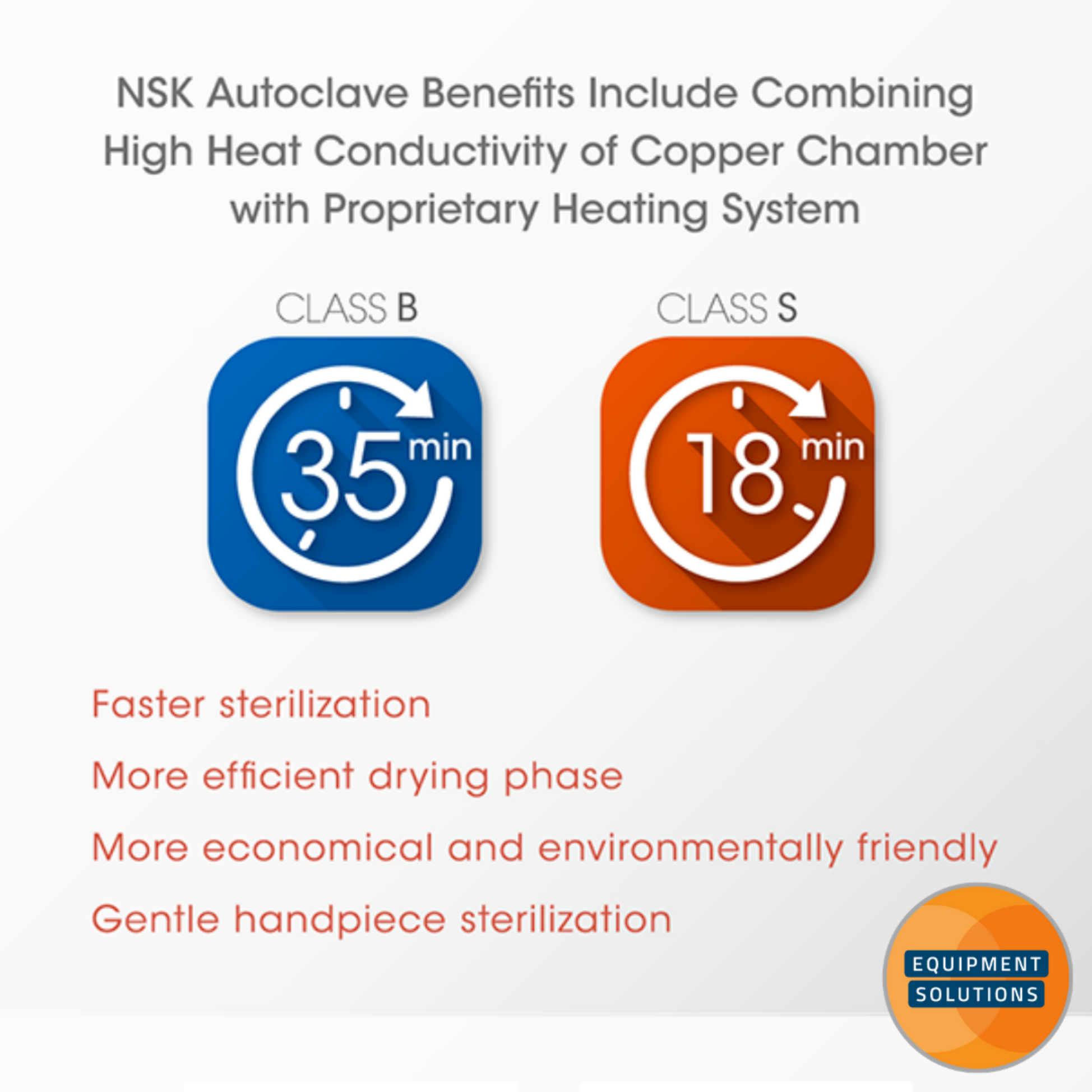 NSK iClave Plus Autoclave Type B| Hague Dental Supplies - Decontamination