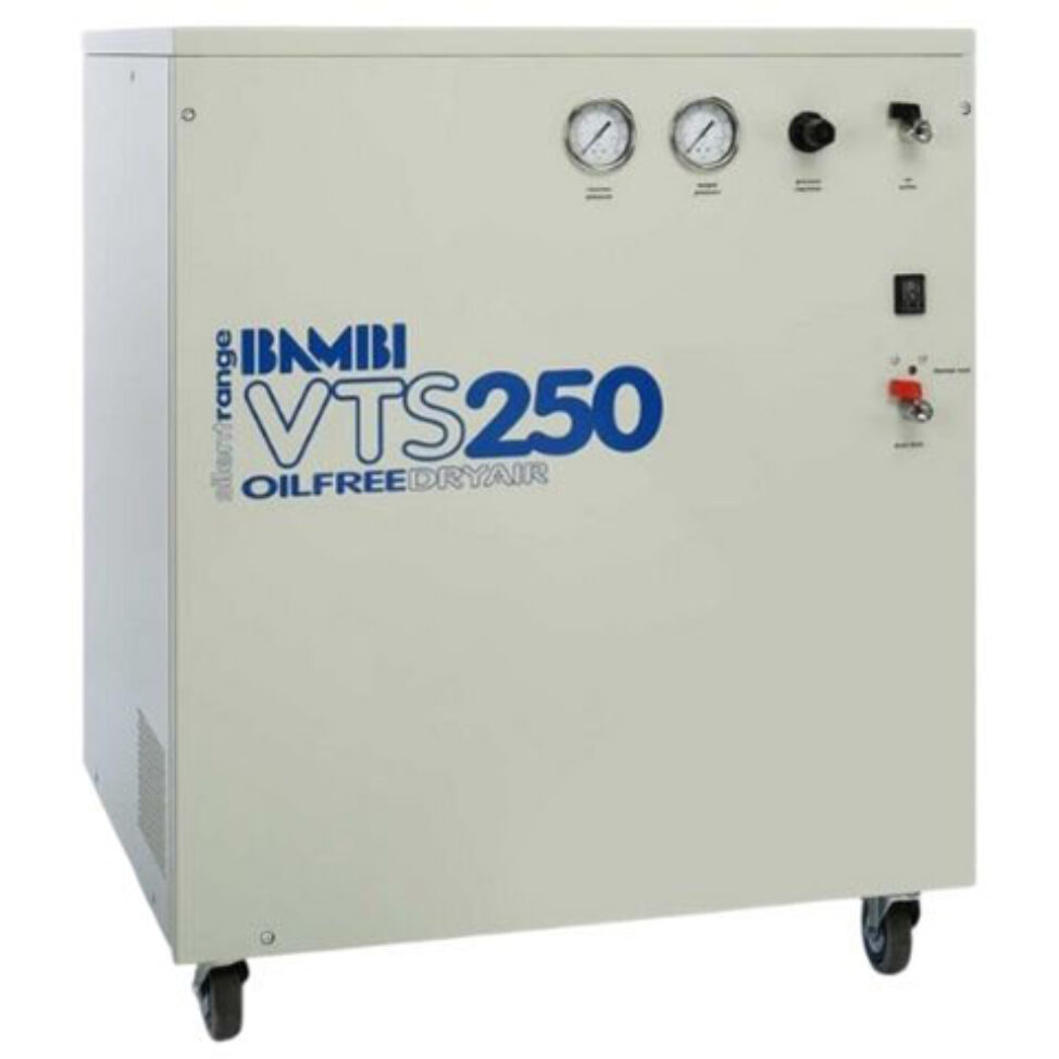 Bambi VT 400D Oil-Free Dental Compressor - Hague Dental Supplies