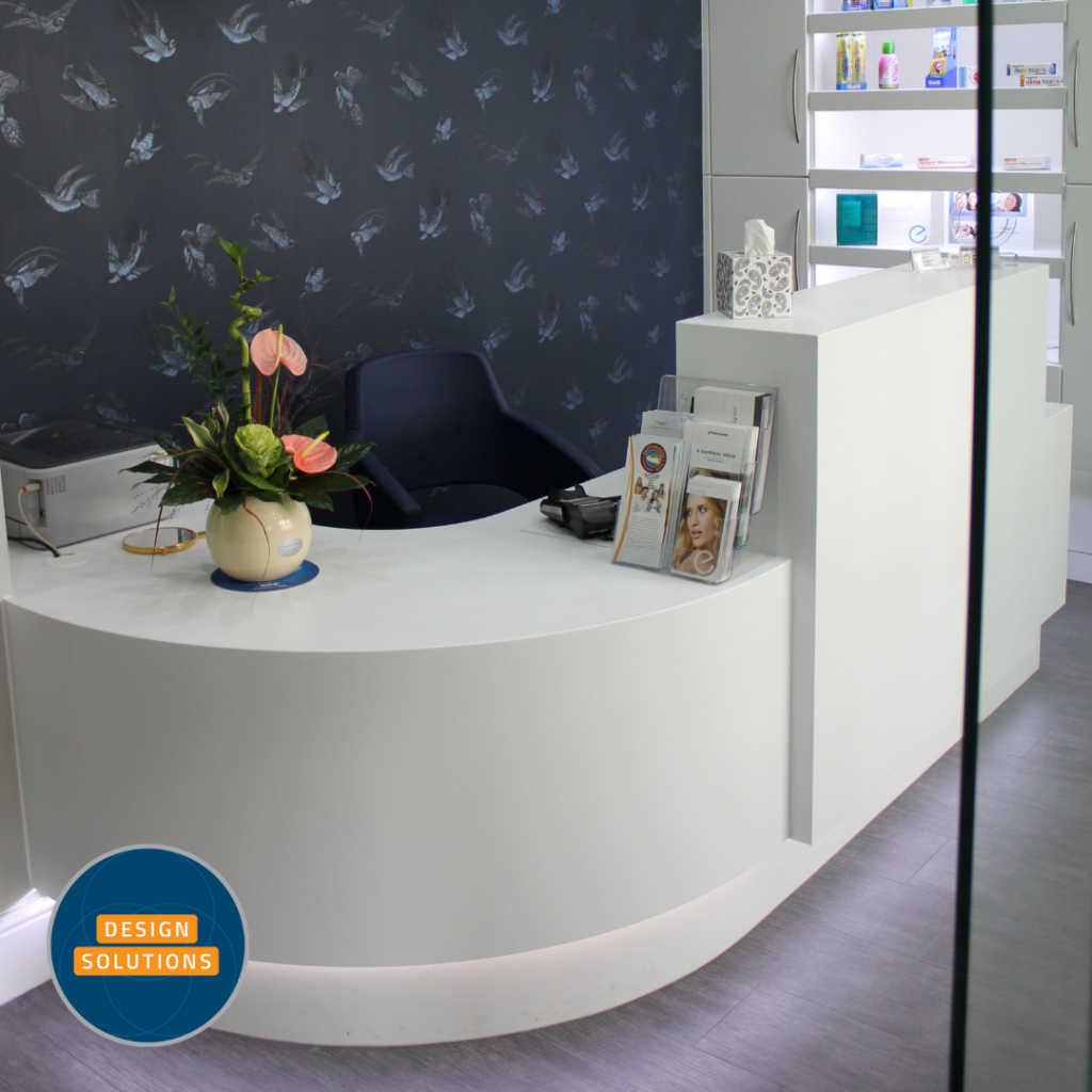 Bespoke Dental Reception Desks | Hague Dental Supplies - Refurbishment