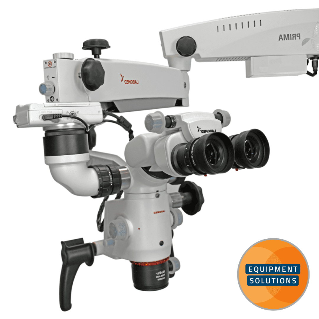 Labomed Prima DNT Microscope with Ceiling Mount - Hague Dental Supplies