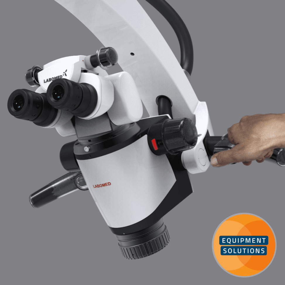 Magna Microscope with Wall Mount, Nuvar 10 - Hague Dental Supplies